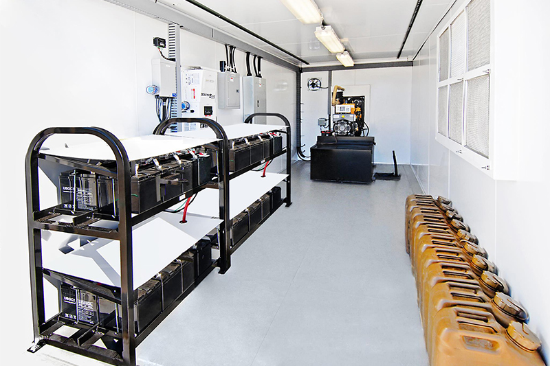 Heavy Duty Wash Racks, Nomad Self Contained Racks